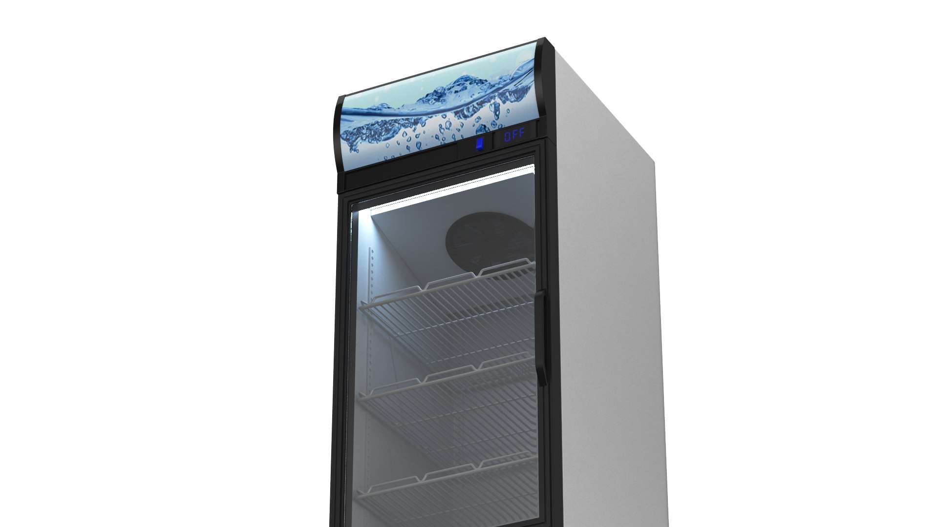 Two Detailed Refrigerator Display 3D Model - TurboSquid 2031887
