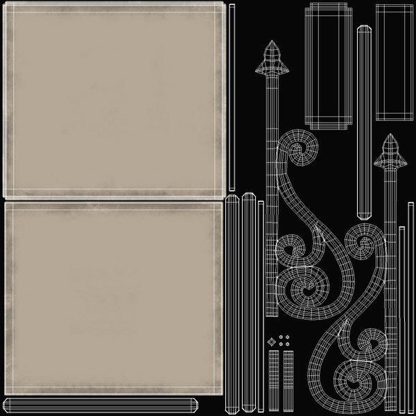 3d retro style sign board