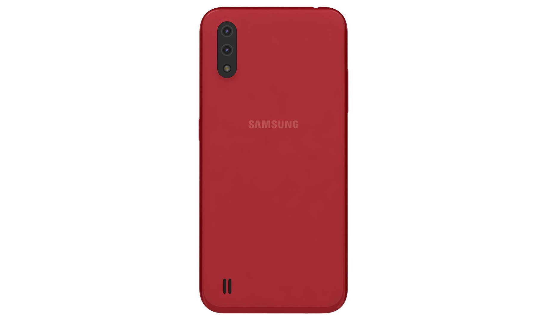 3D Samsung Galaxy A01 Red Model - TurboSquid 1504826