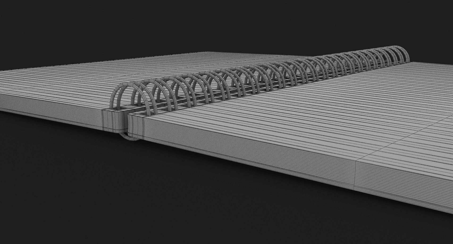 Realistic Open Notebook 2 3D Model - TurboSquid 1166567