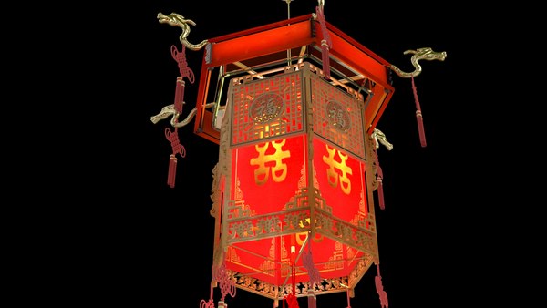 3D Chinese palace lantern - TurboSquid 1938568