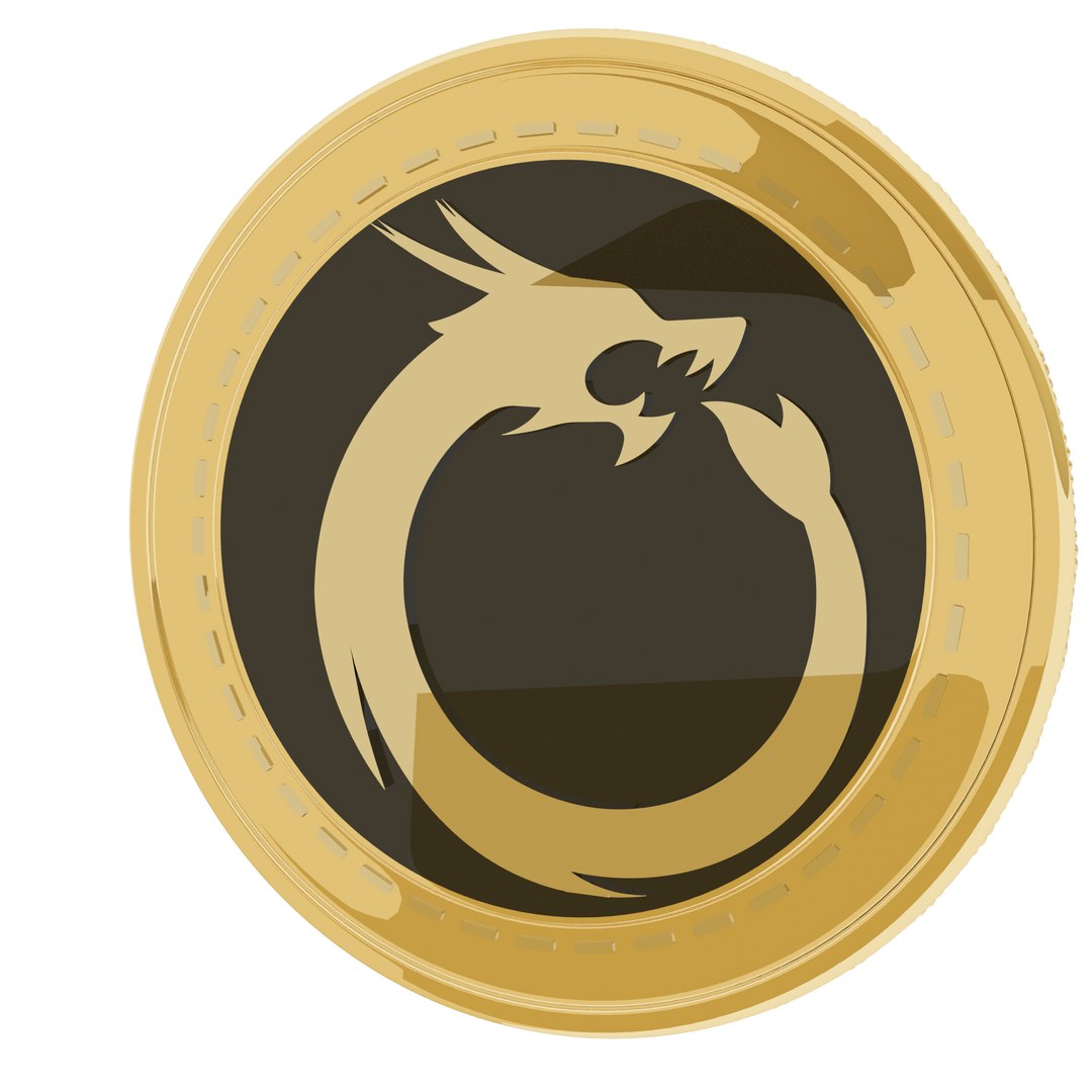 Dragon Coins Cryptocurrency Gold Coin 3D Model - TurboSquid 1849171