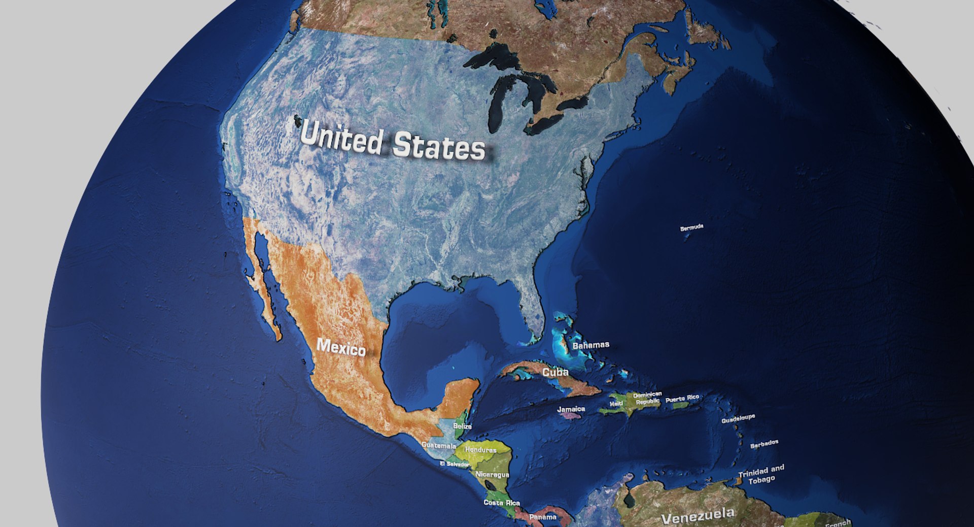 3D geopolitical earth globe 16k model - TurboSquid 1272683