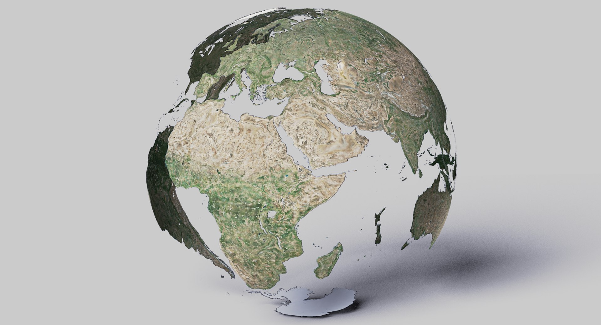 3D geopolitical earth globe 16k model - TurboSquid 1272683
