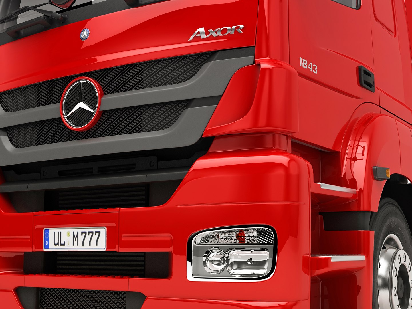 3d mercedes benz axor