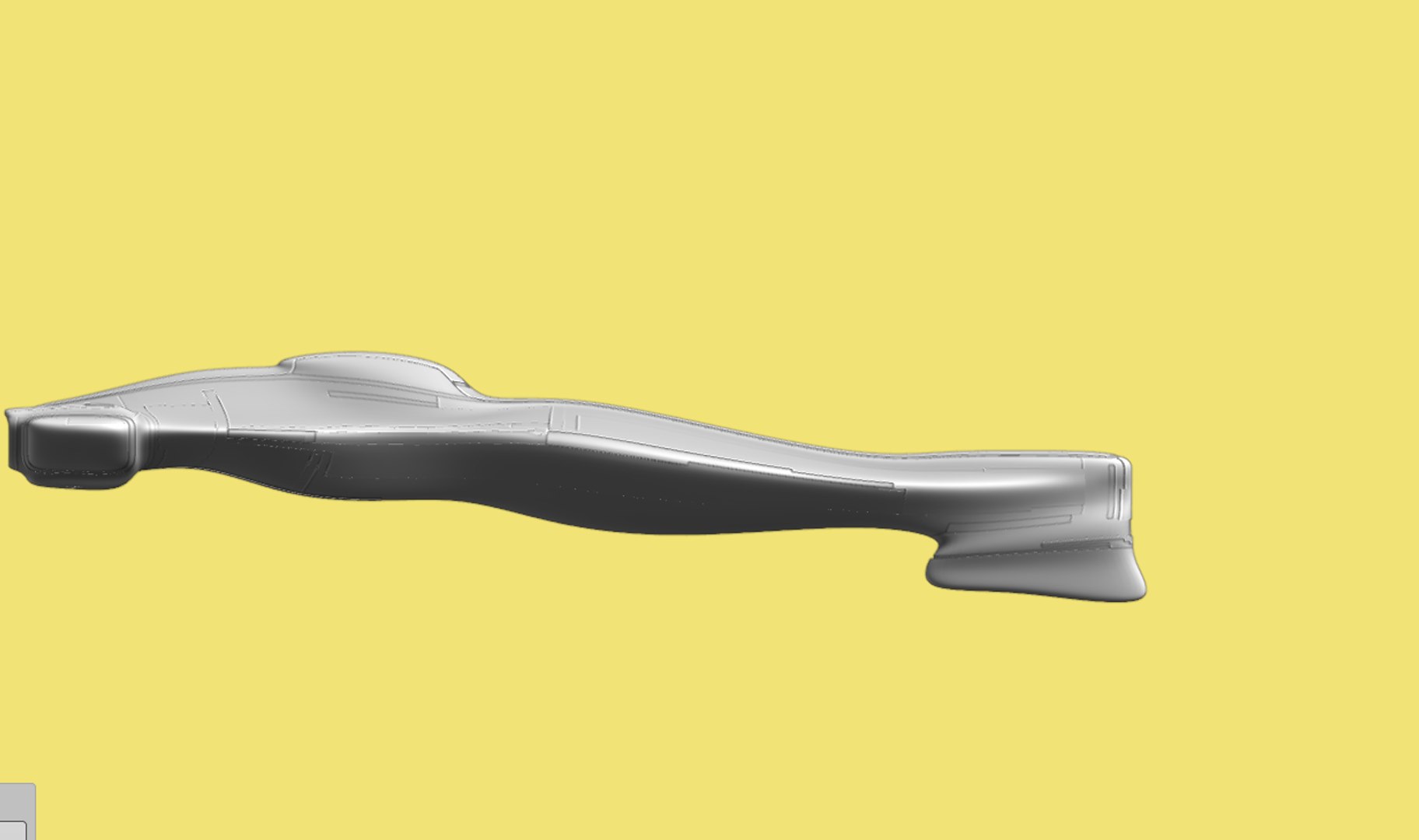 Corvette Spaceship Model - TurboSquid 2234716
