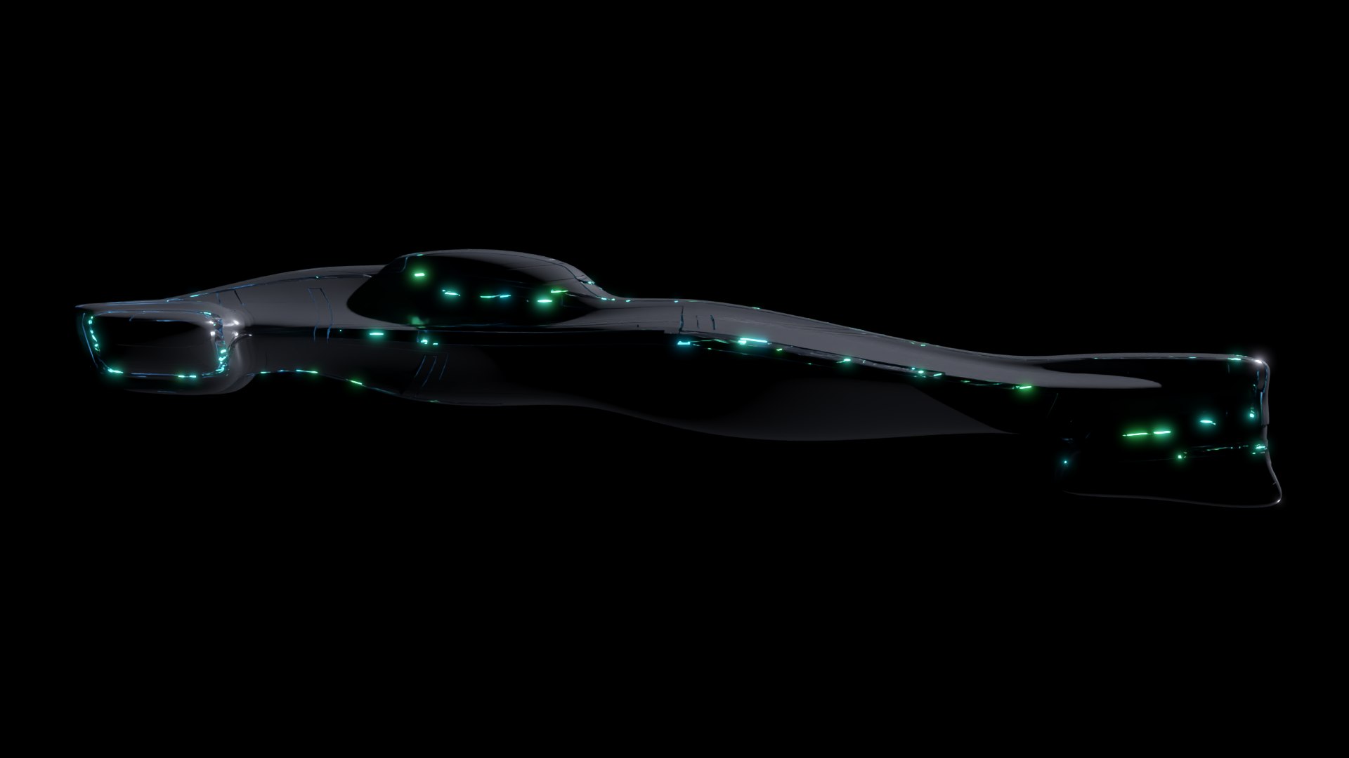 Corvette Spaceship Model - TurboSquid 2234716