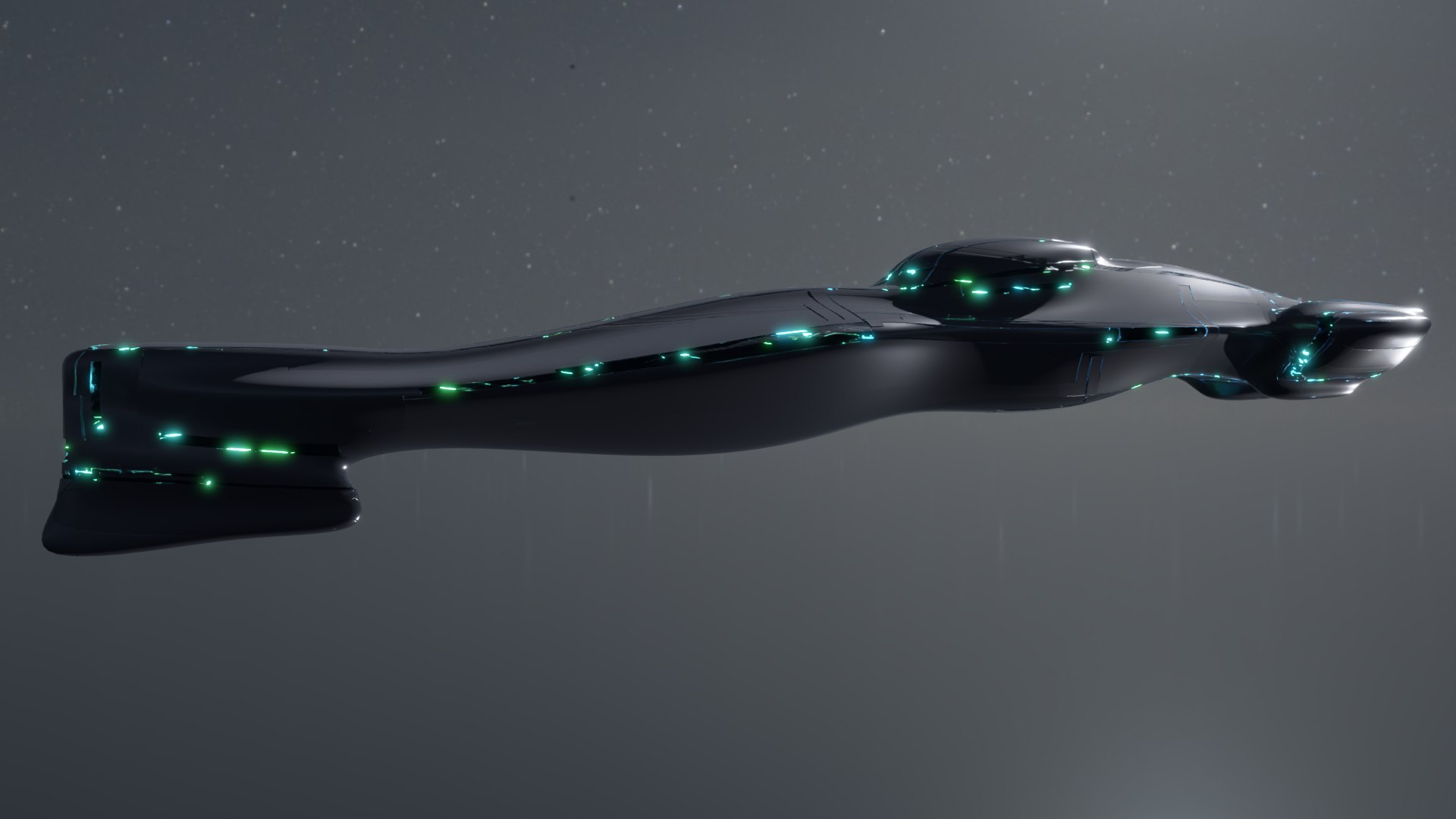 Corvette Spaceship Model - TurboSquid 2234716