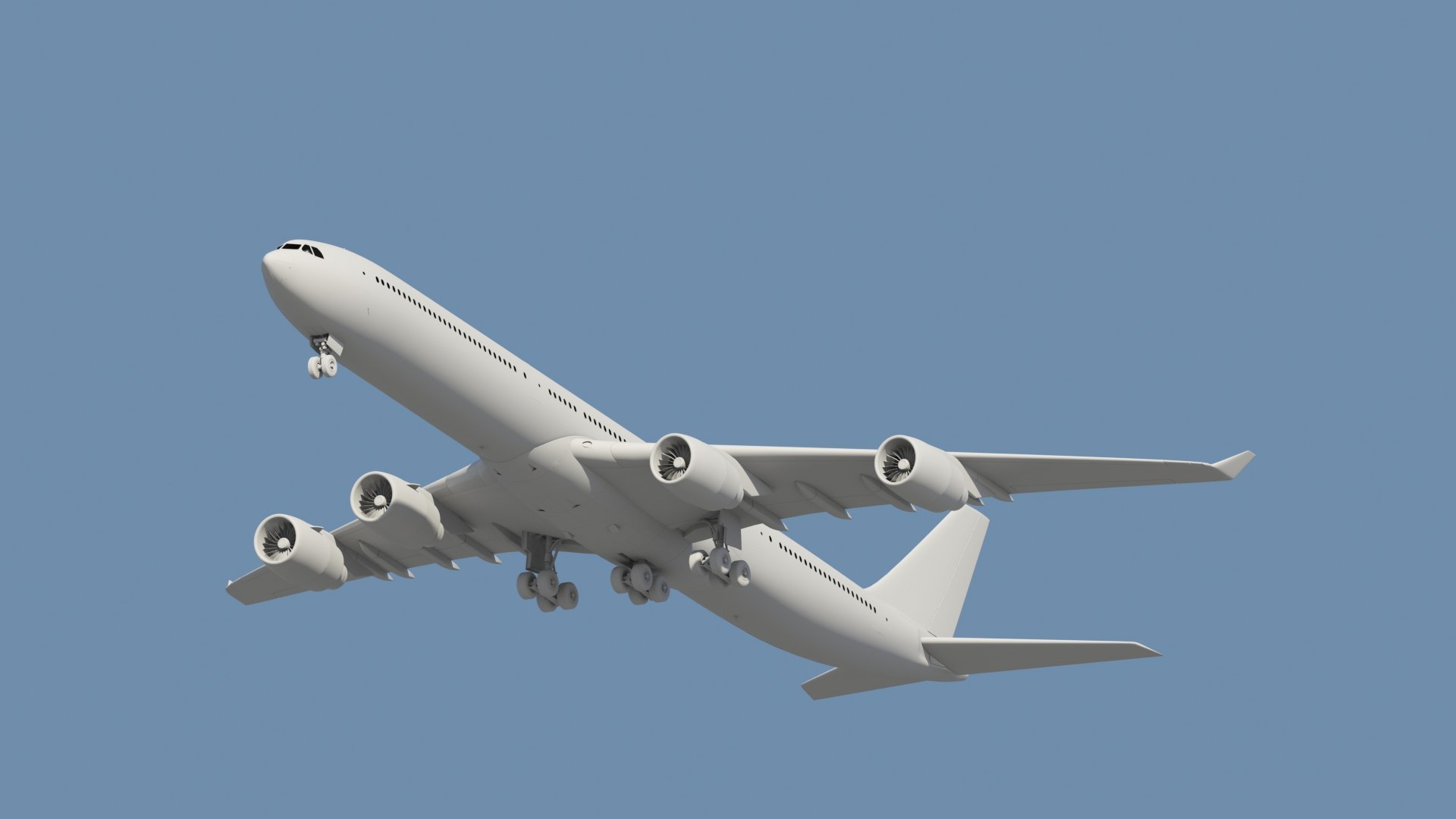 airbus 3d model