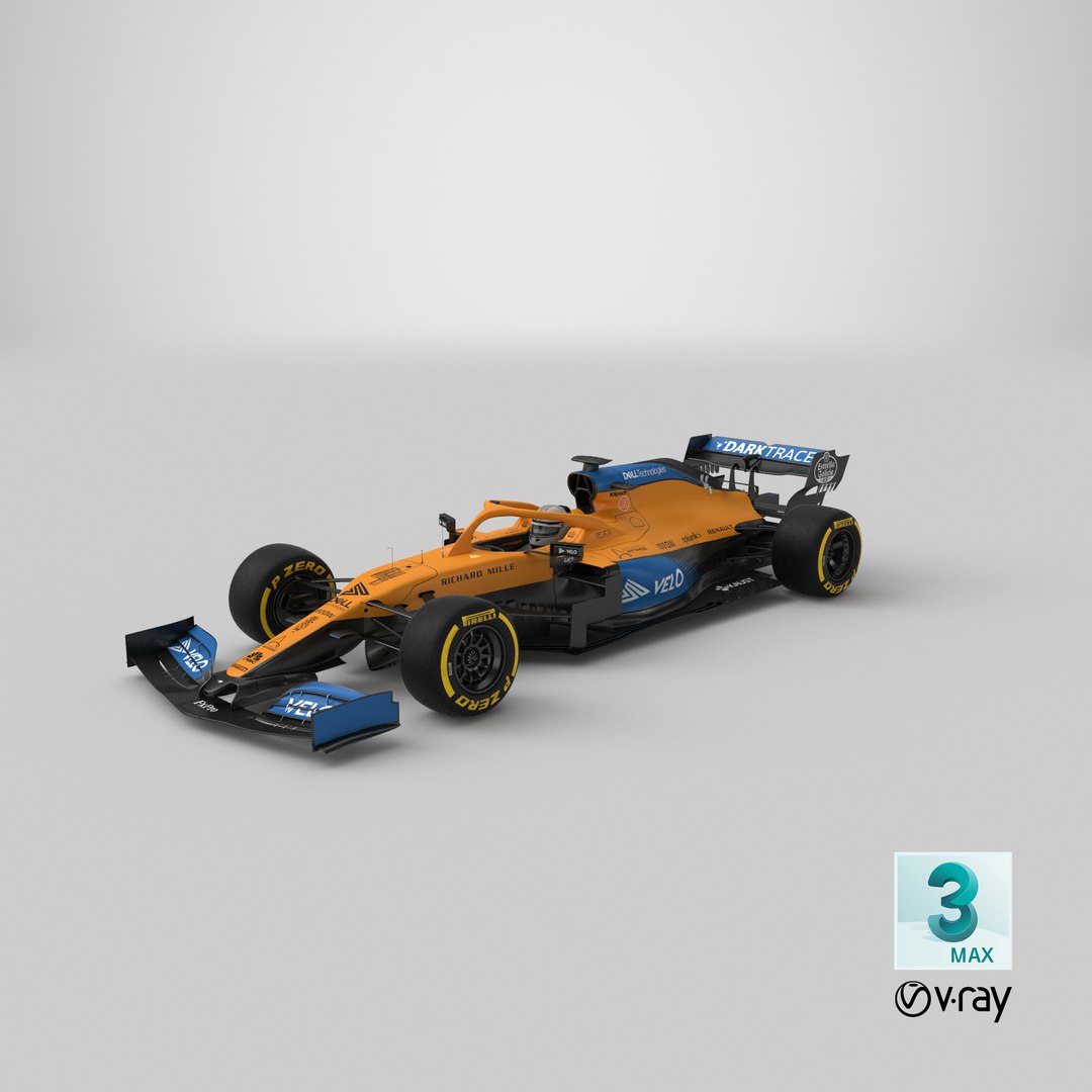 Mclaren mcl35 f1 formula 1 3D model - TurboSquid 1516151