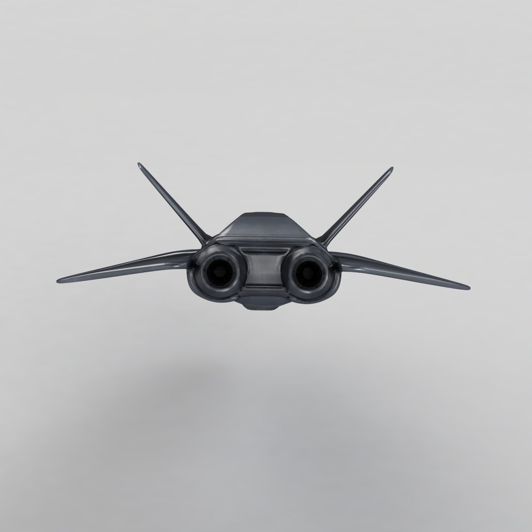 3d Space Fighter Jet