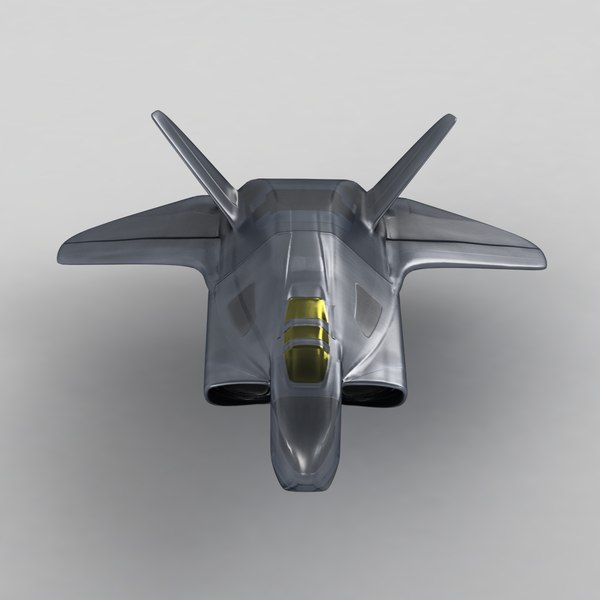 3d space fighter jet
