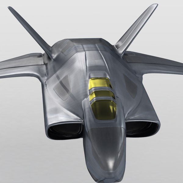 3d space fighter jet