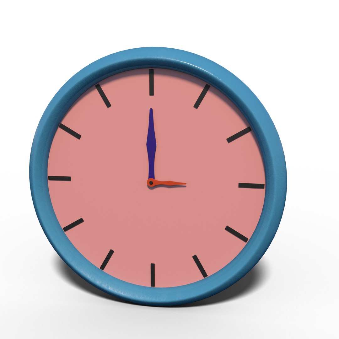 Wall Clock 3D model - TurboSquid 2064121 Wall Clock 3D model - TurboSquid 2064121