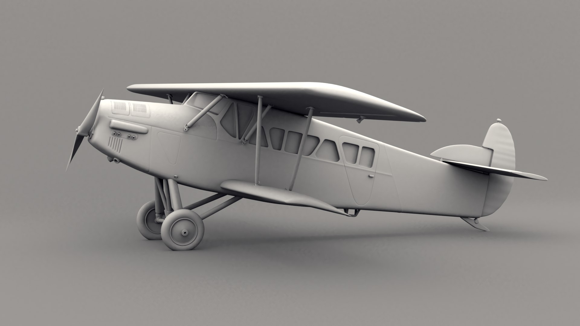 3D Model Retro Plane - TurboSquid 1727906