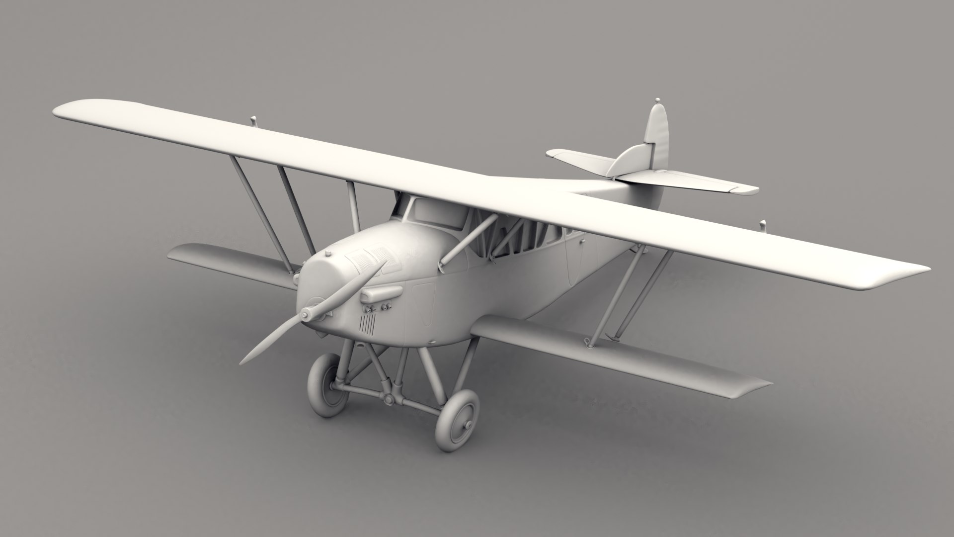 3D Model Retro Plane - TurboSquid 1727906