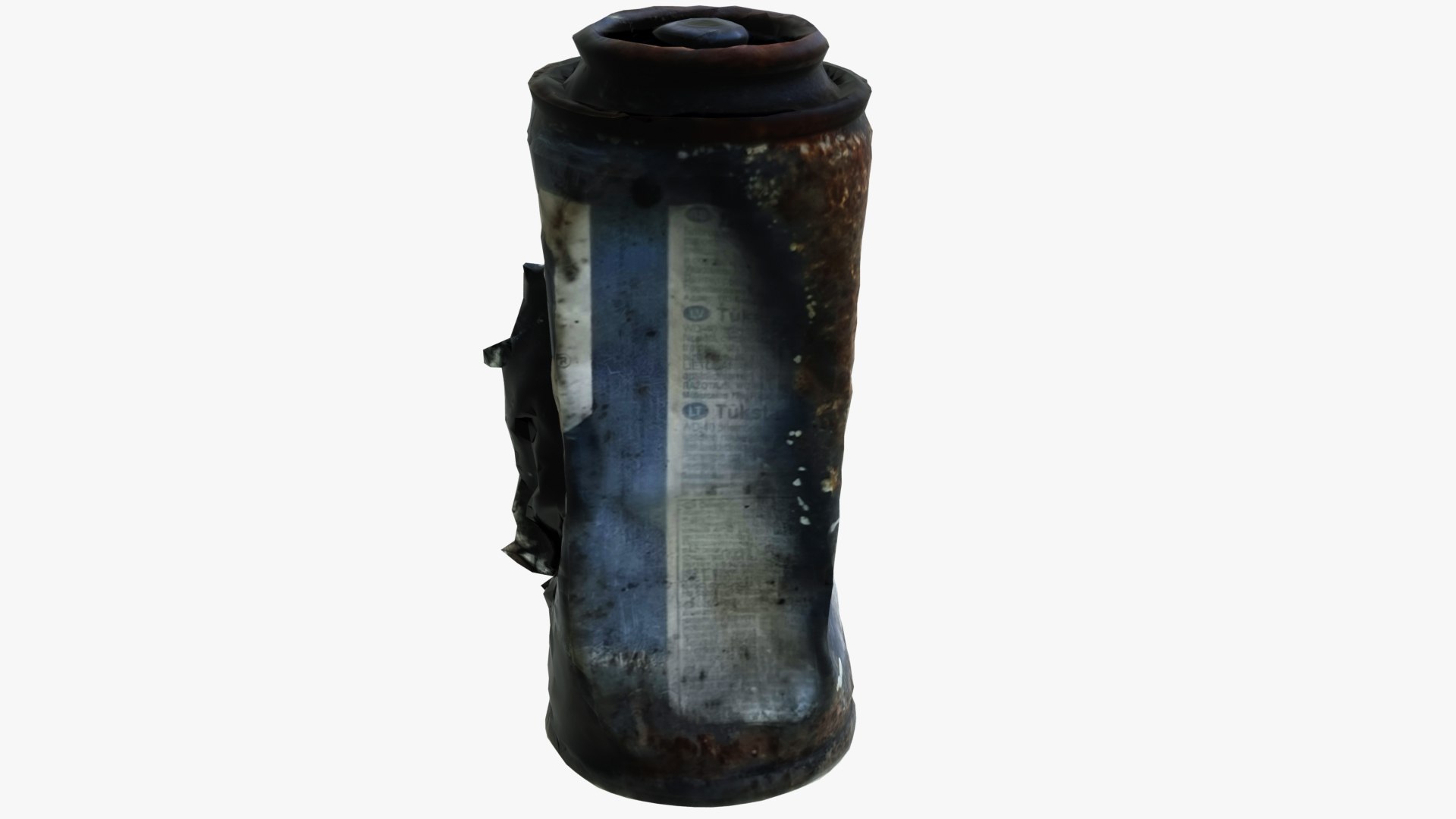 Old Rust Aerosol Can 10 Scan 3D model - TurboSquid 1742616