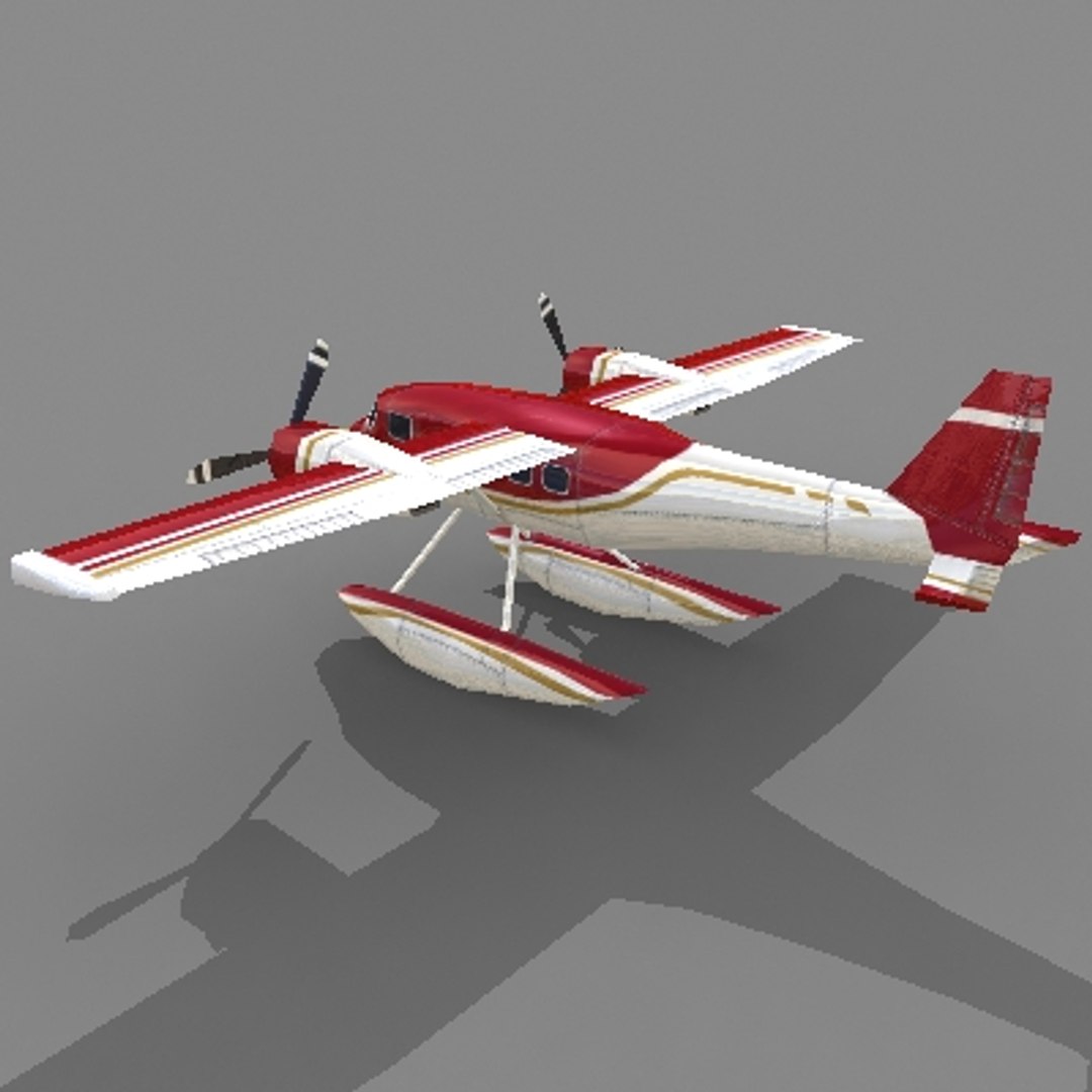 3d Seaplane Plane