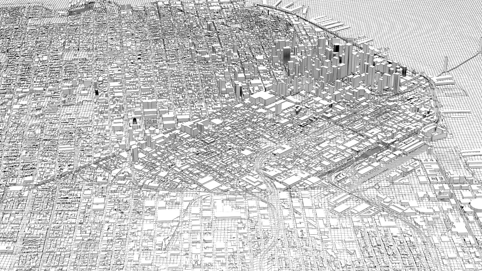 3D San Francisco Model - TurboSquid 1562913