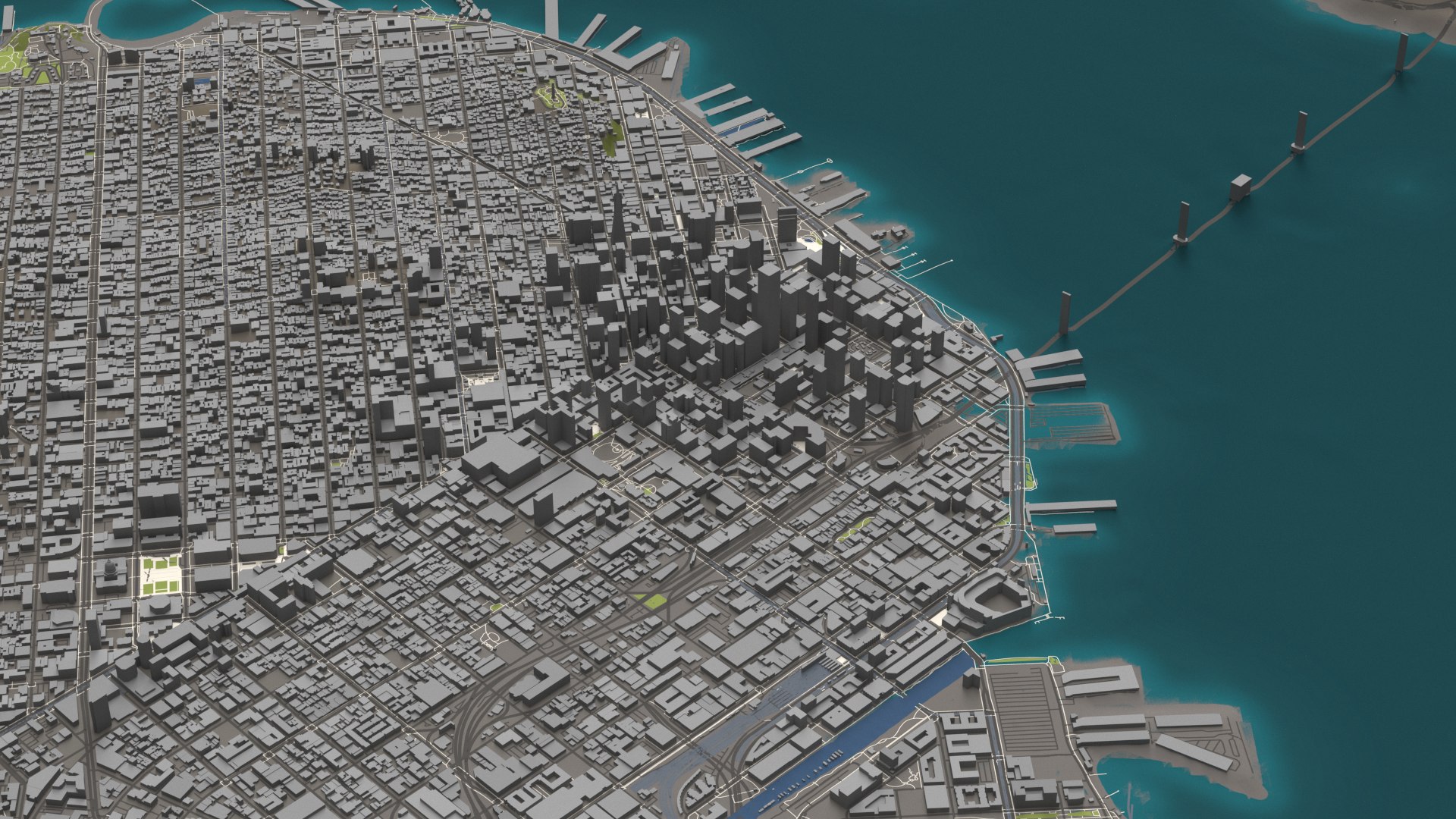3D San Francisco Model - TurboSquid 1562913