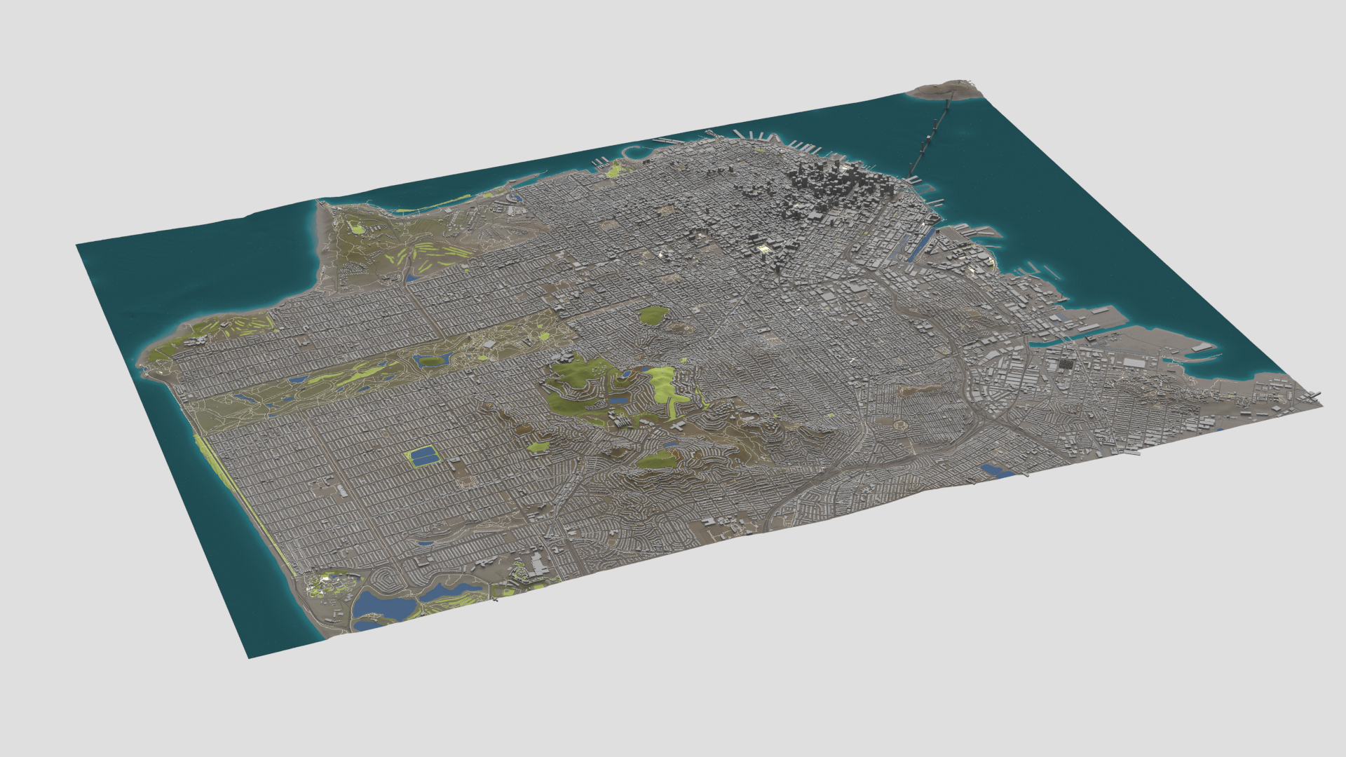 3D San Francisco Model - TurboSquid 1562913
