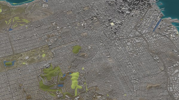 3D san francisco model - TurboSquid 1562913