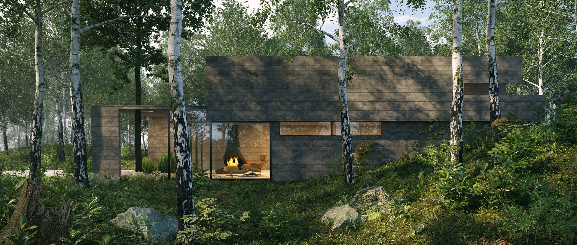 House In The Forest 3D Model - TurboSquid 1981796