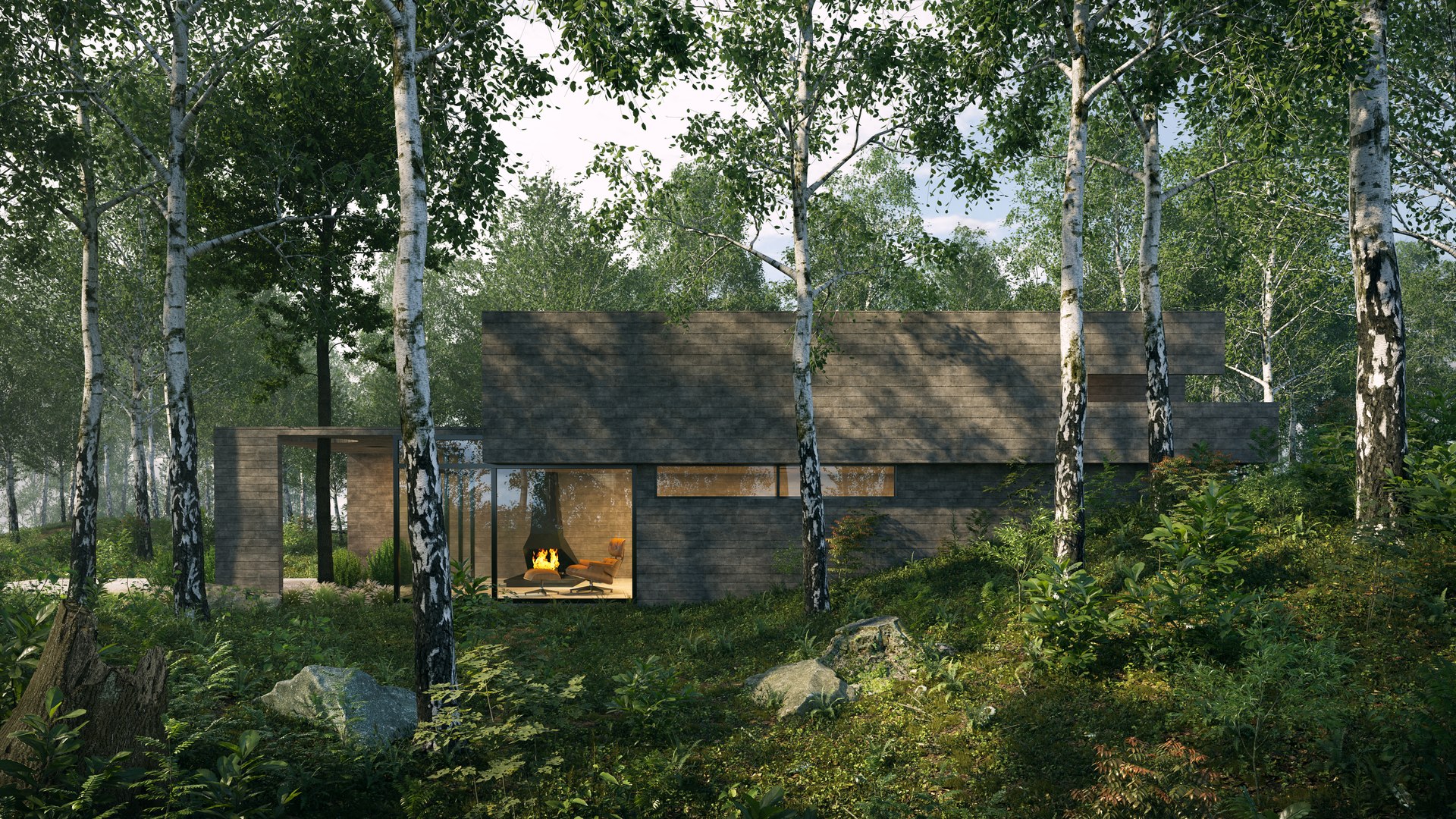 House In The Forest 3D Model - TurboSquid 1981796