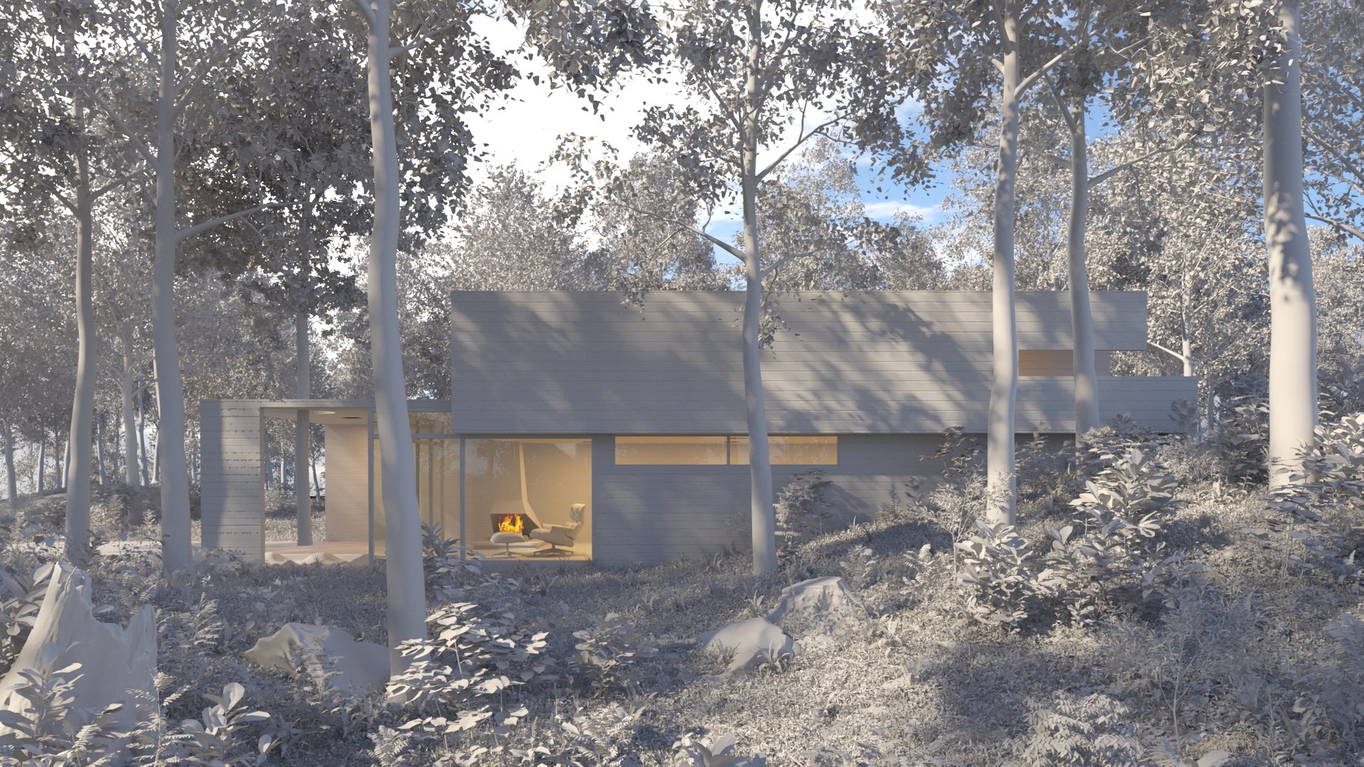 House In The Forest 3D Model - TurboSquid 1981796