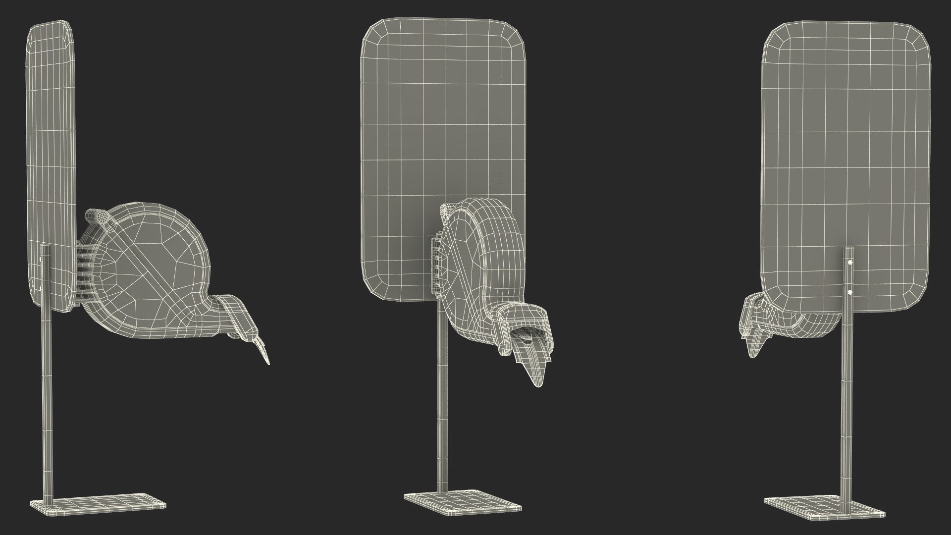 Manual Ticket Machine Blue 3D Model - TurboSquid 2068876