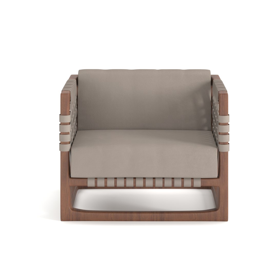 Webbing Armchair 3D Model - TurboSquid 1998972
