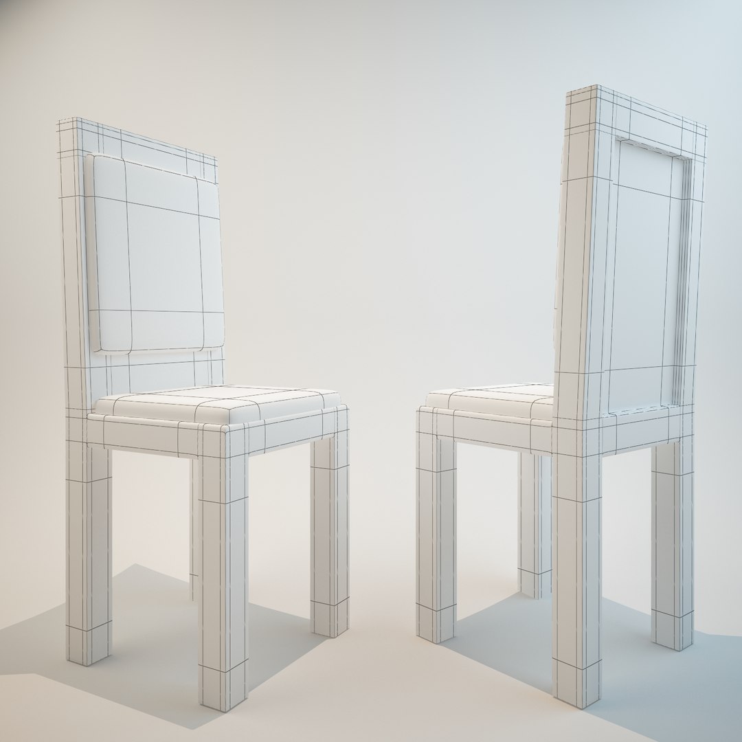 Cartoon chair 3D model - TurboSquid 1545003