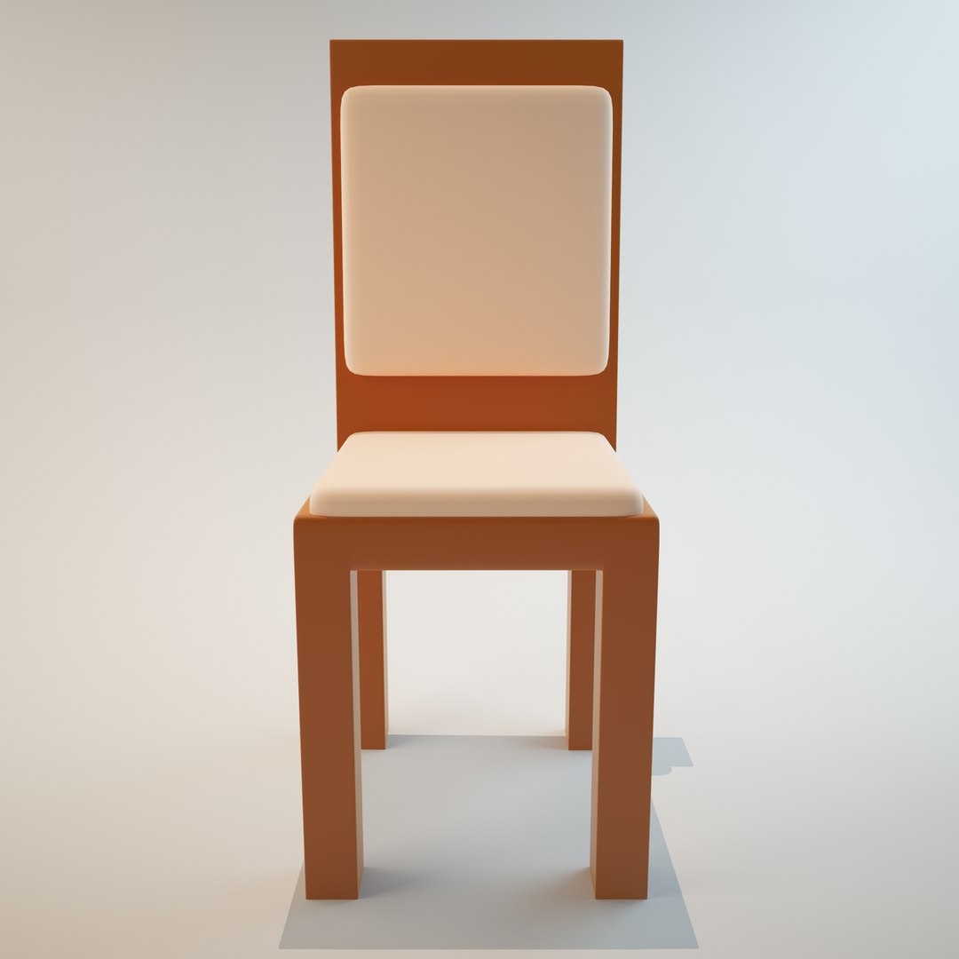 Cartoon chair 3D model - TurboSquid 1545003