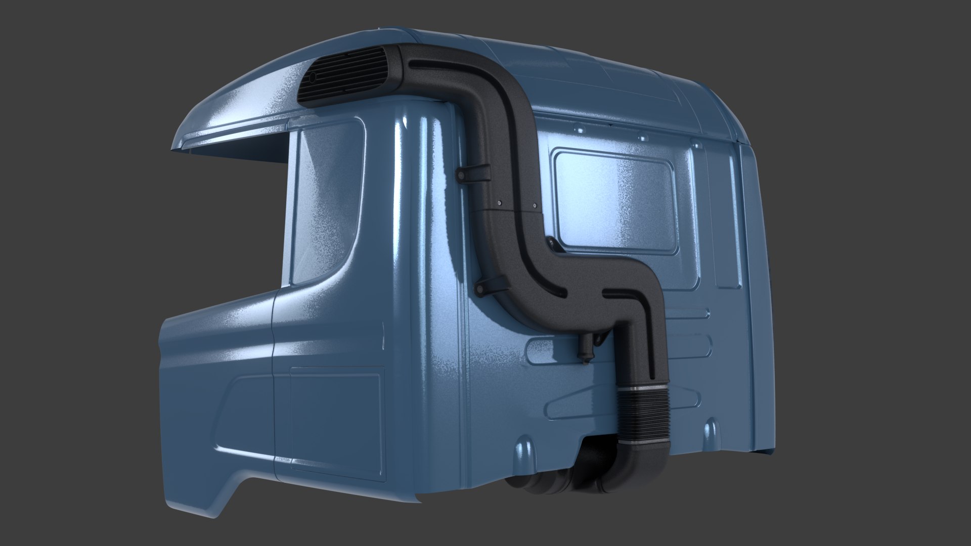 3D модель Scania Air Filter Intake - TurboSquid 1954106