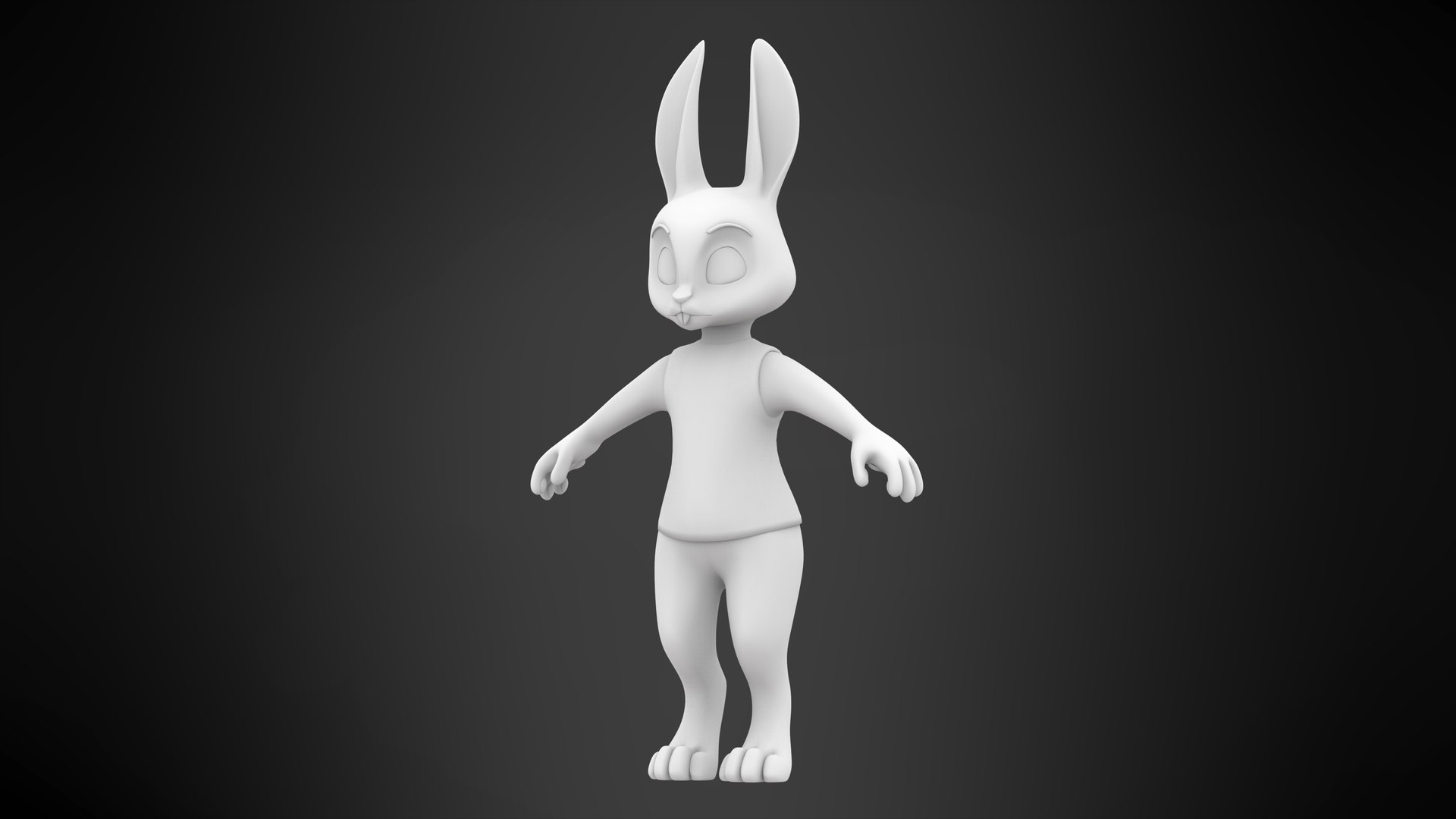 3D Model Rabbit Cole - TurboSquid 1908140