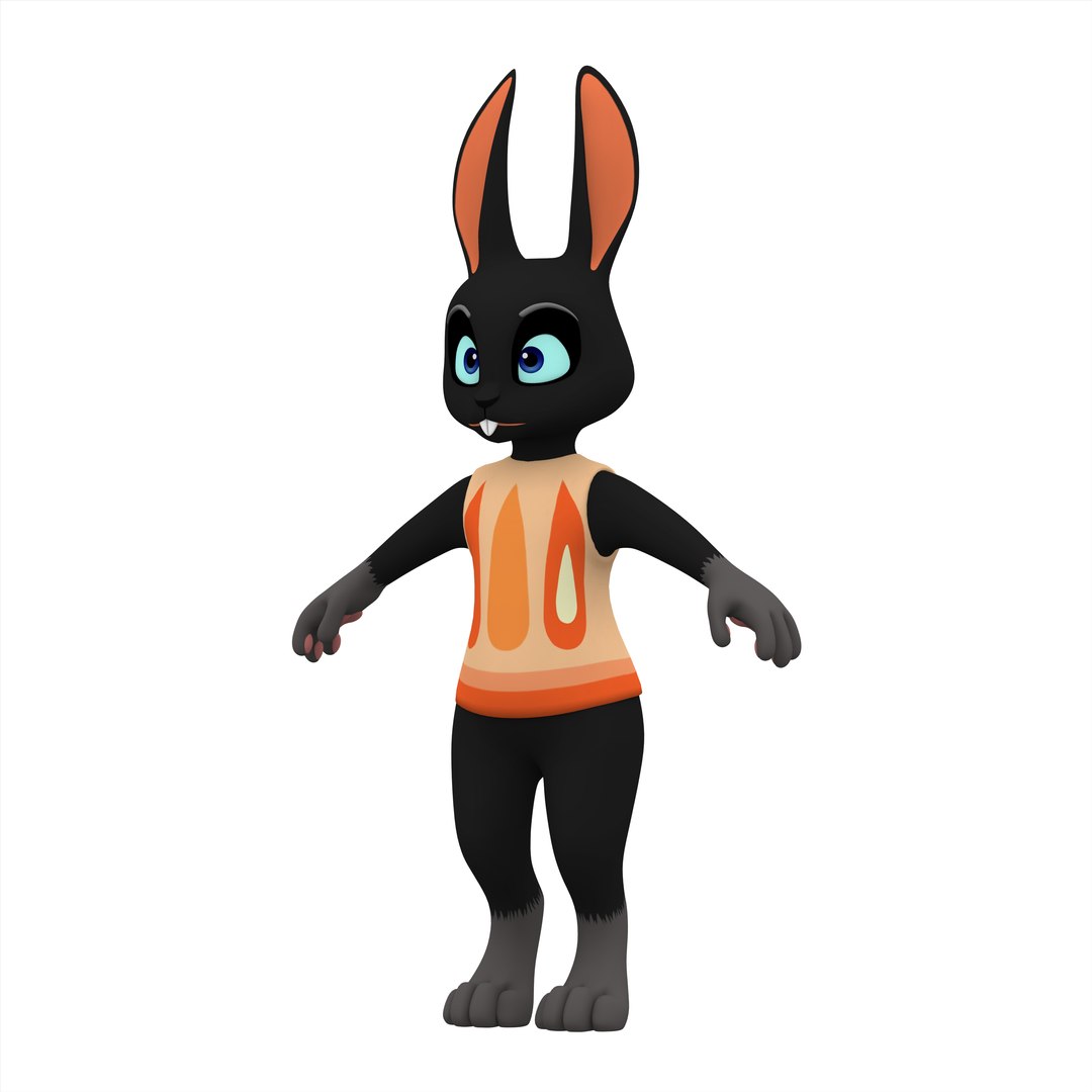 3D Model Rabbit Cole - TurboSquid 1908140