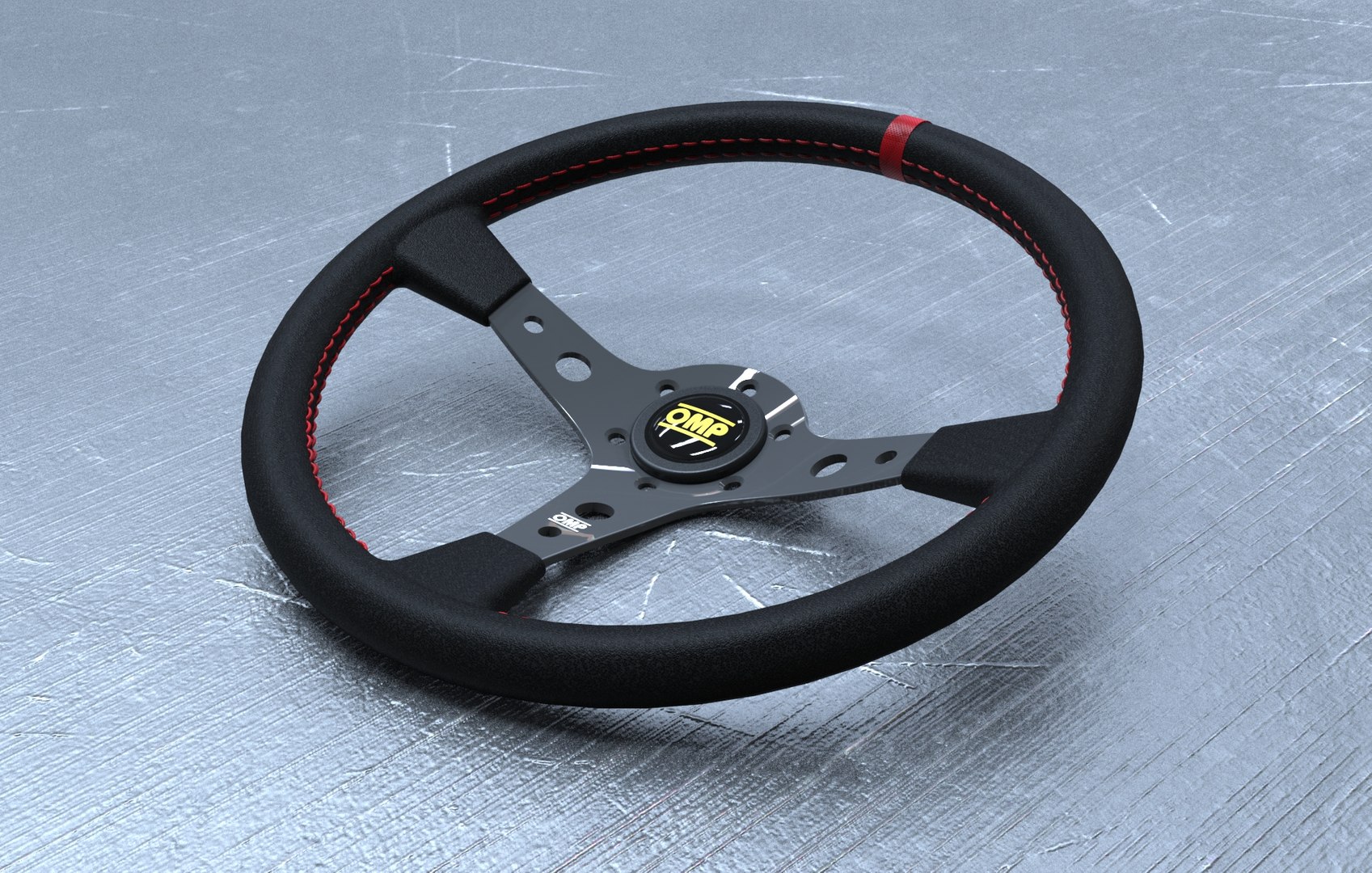 Omp Steering Wheel 3D Model - TurboSquid 1461947