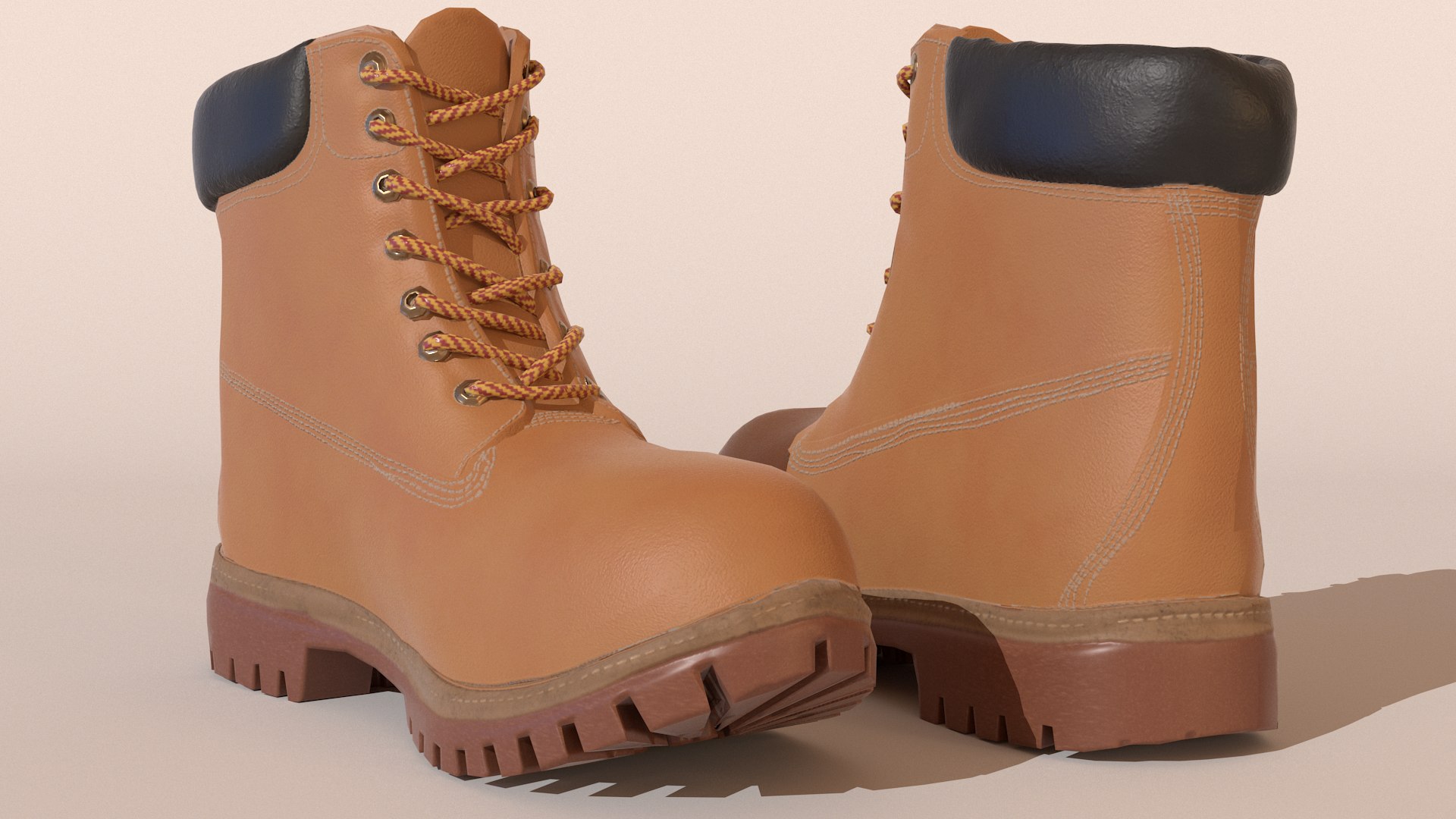 Hiking Boots Timberland Model - TurboSquid 1366756