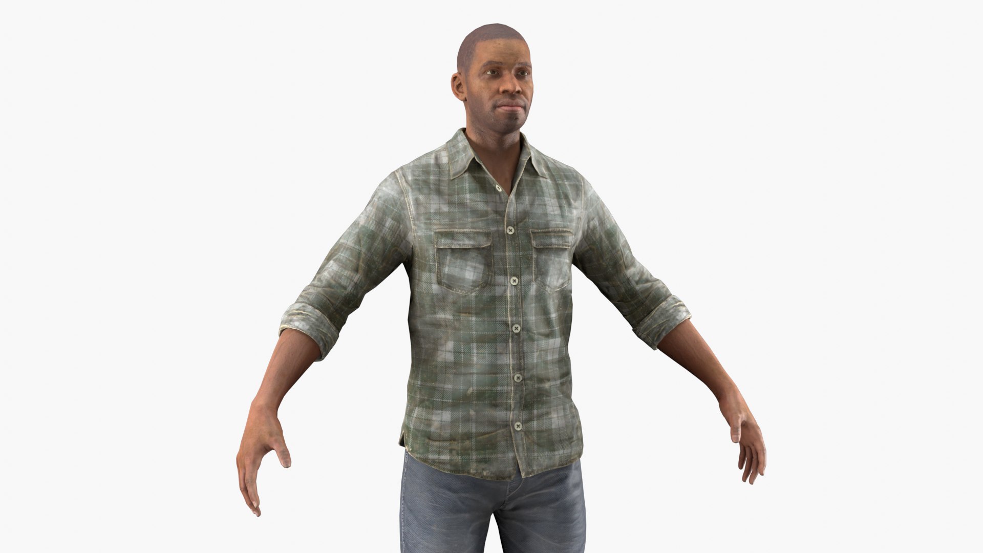 3D Civilian Male Model - TurboSquid 2406946