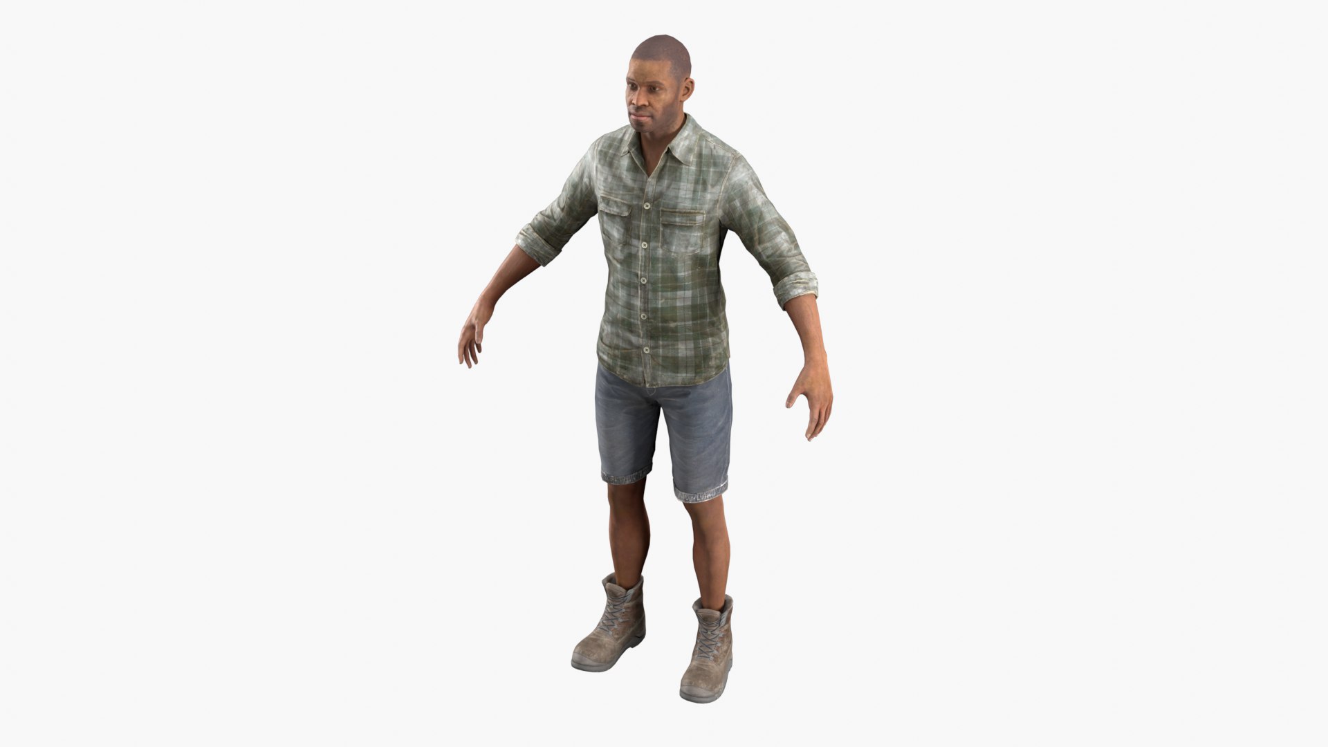 3D Civilian Male Model - TurboSquid 2406946