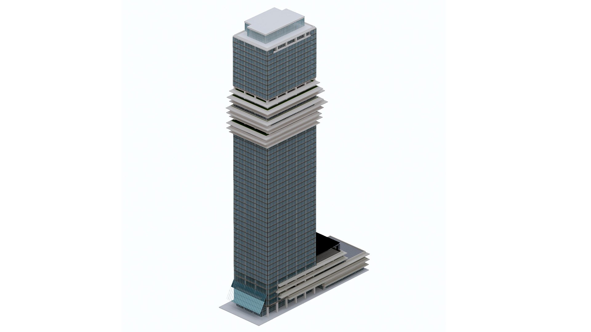MARINA CENTRAL TOWER - THE SUN TOWER SAI GON 3D - TurboSquid 2313563
