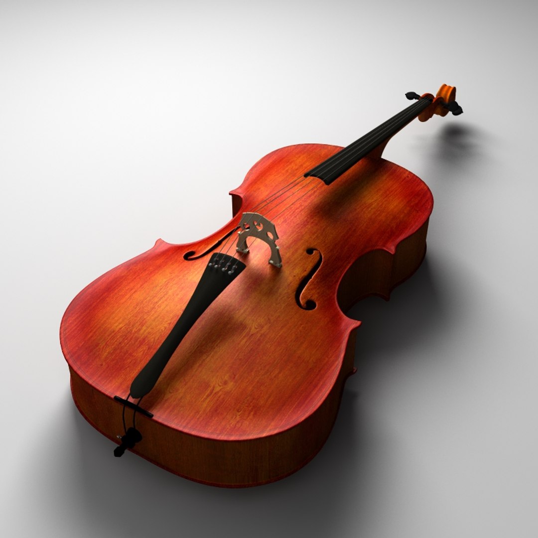 3d Model Subpatched Cello