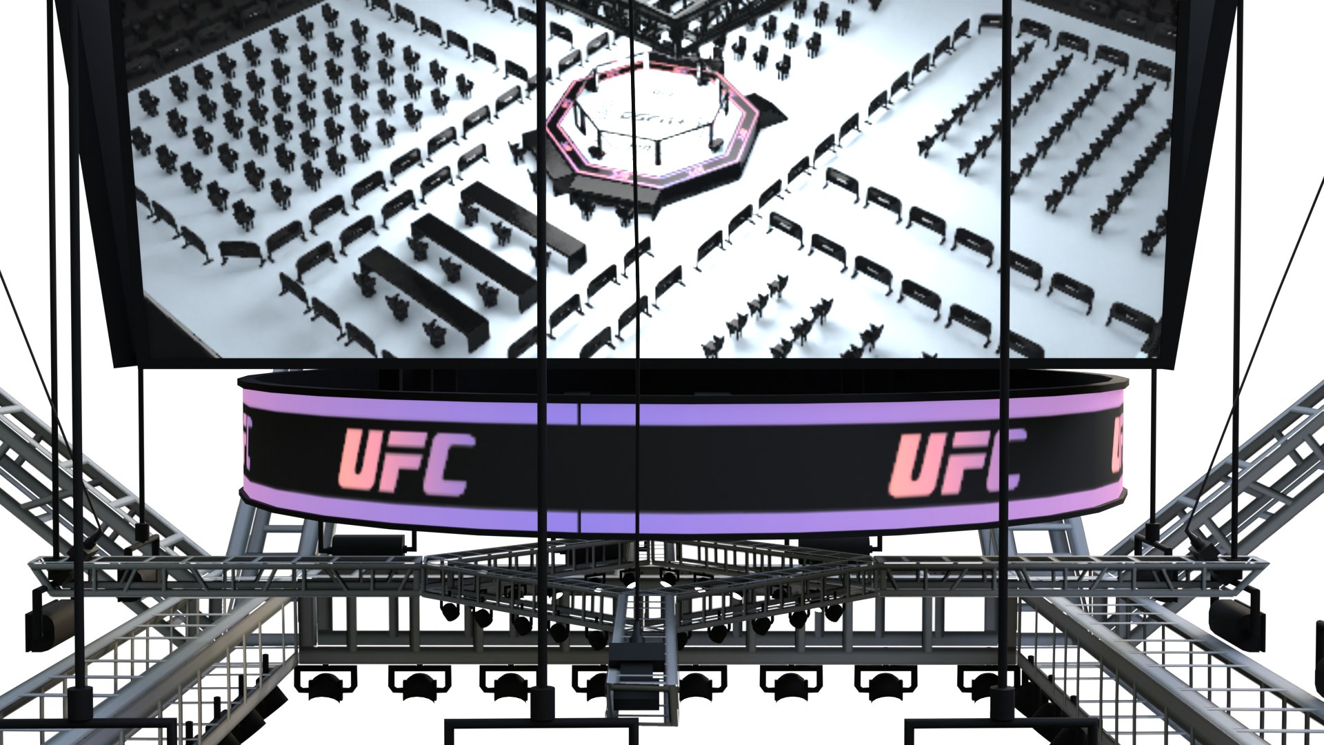 3D Model Jumbotron Arena - 3D Model - TurboSquid 2396853