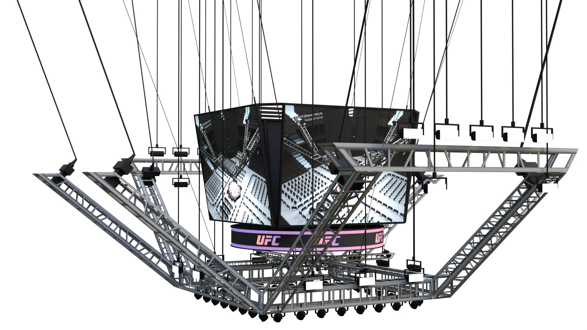 3D Model Jumbotron Arena - 3D Model - TurboSquid 2396853