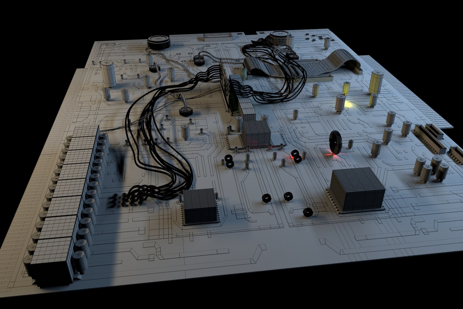 3D Mainboard Main Board - TurboSquid 1238662