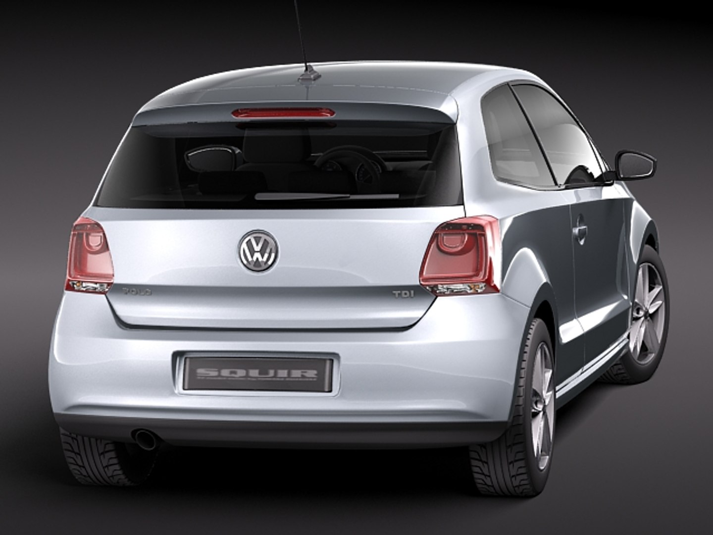 Volkswagen Polo 3d Model