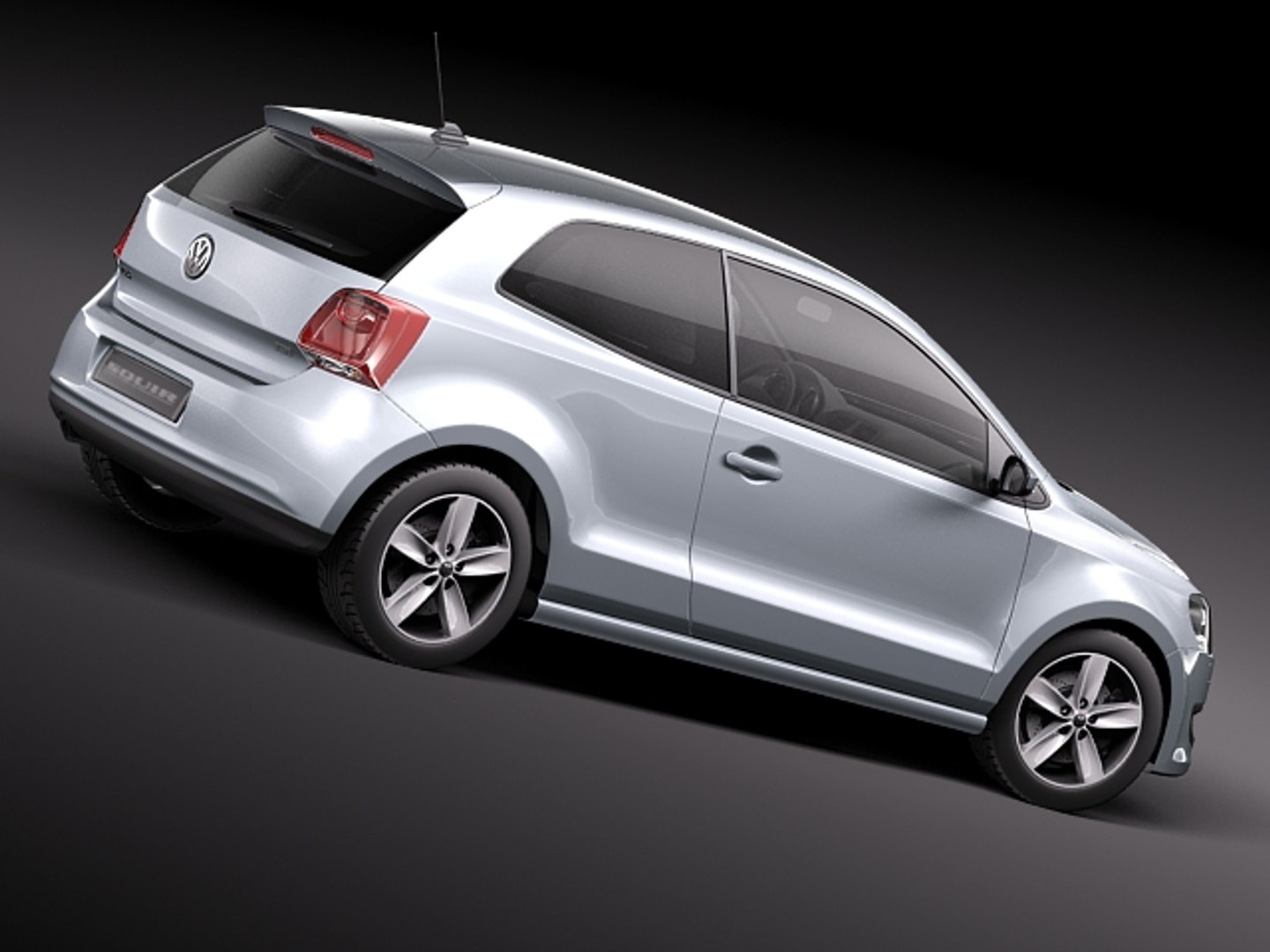 Volkswagen Polo 3d Model