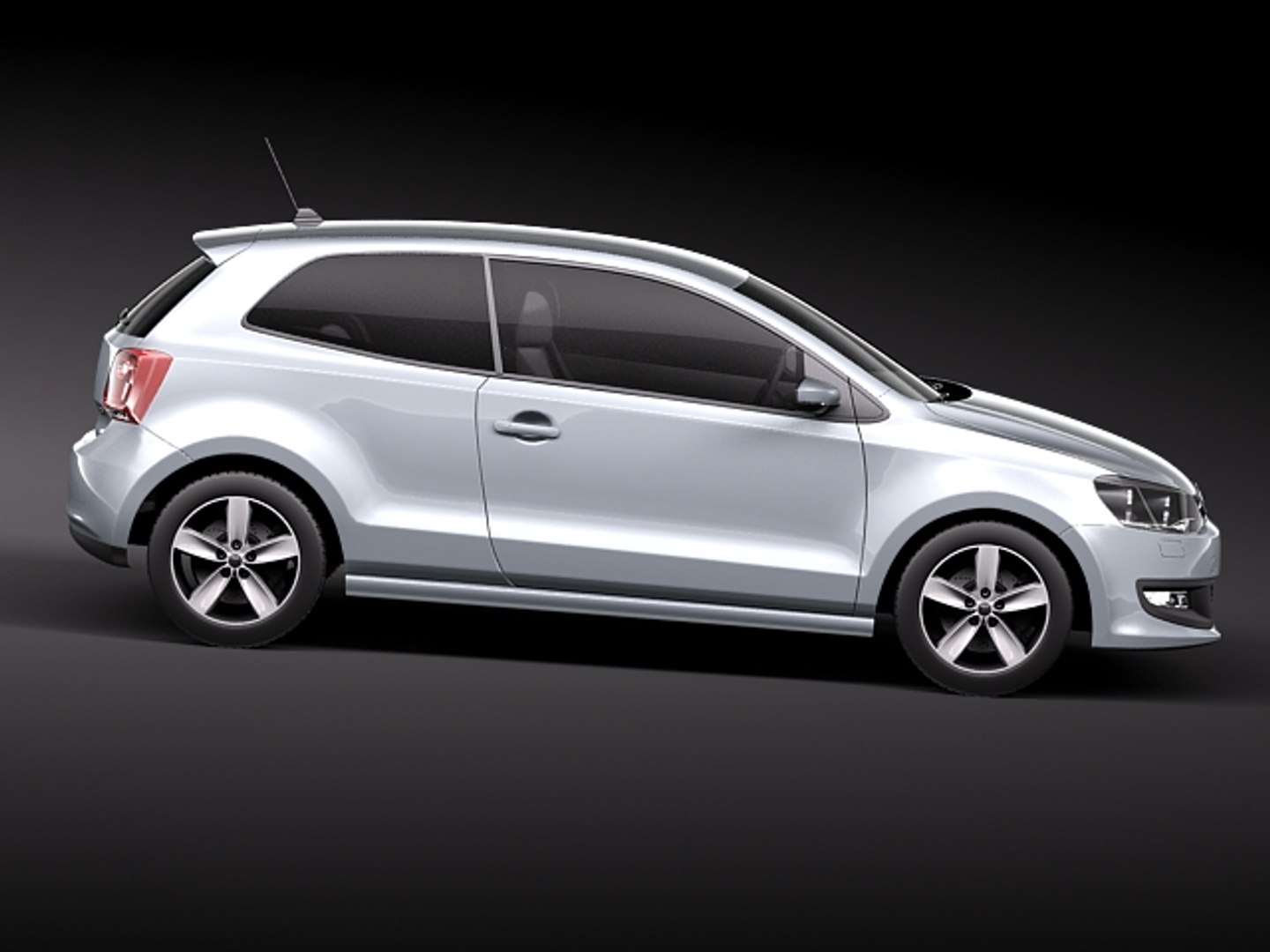 Volkswagen Polo 3d Model