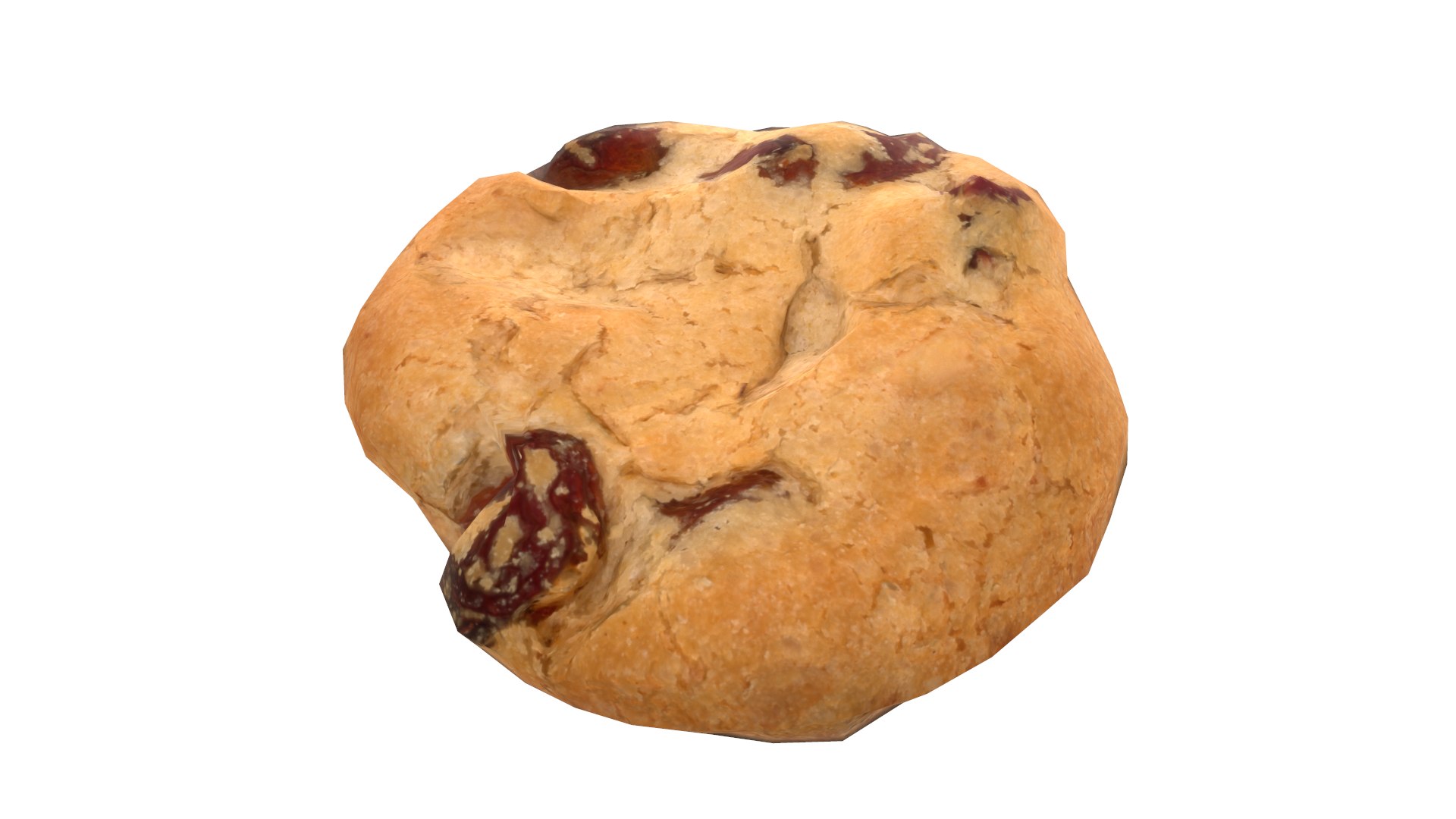 Cranberry Cookie AR VR PBR Lowpoly with game ready 3d Model 3D ...