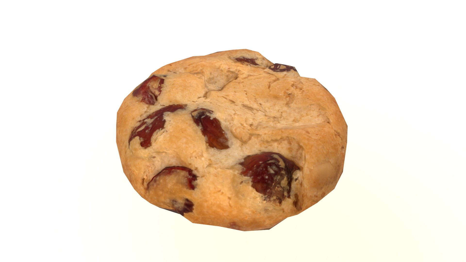 Cranberry Cookie AR VR PBR Lowpoly with game ready 3d Model 3D ...